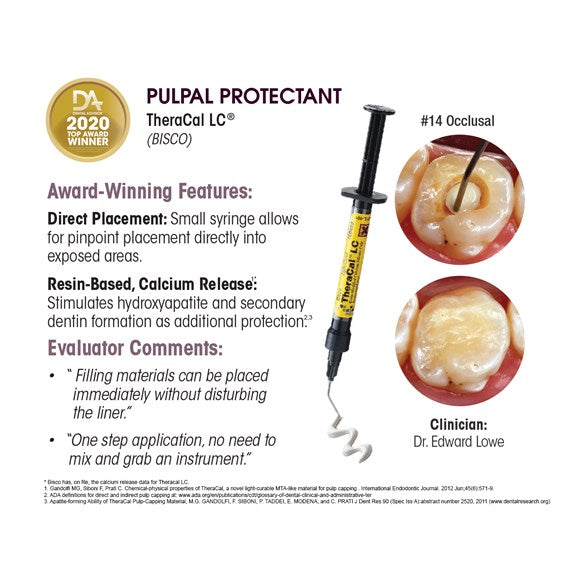 TheraCal LC :resin-modified calcium silicate – Bio Link Medical ...